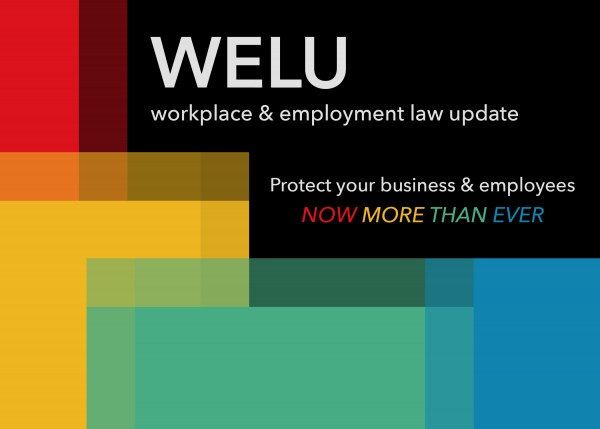2020 Workplace & Employment Law Update Live Audio Content - Employers Group